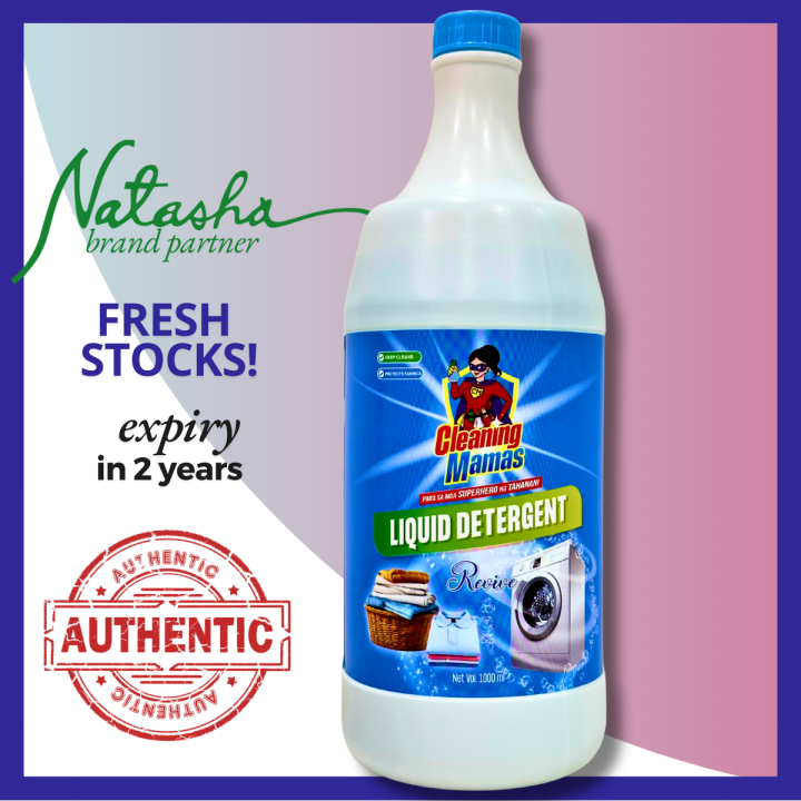 Cleaning Mamas Liquid Detergent Revive 1000ml by Natasha co-brands ...