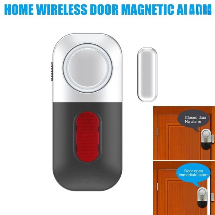 [24H SHIPPING] 130dB Wireless Door Window Magnetic Sensor Burglar Alarm ...