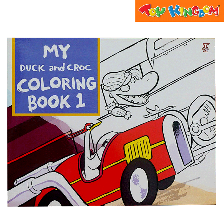 My Duck and Croc 1 Coloring Book | Lazada PH