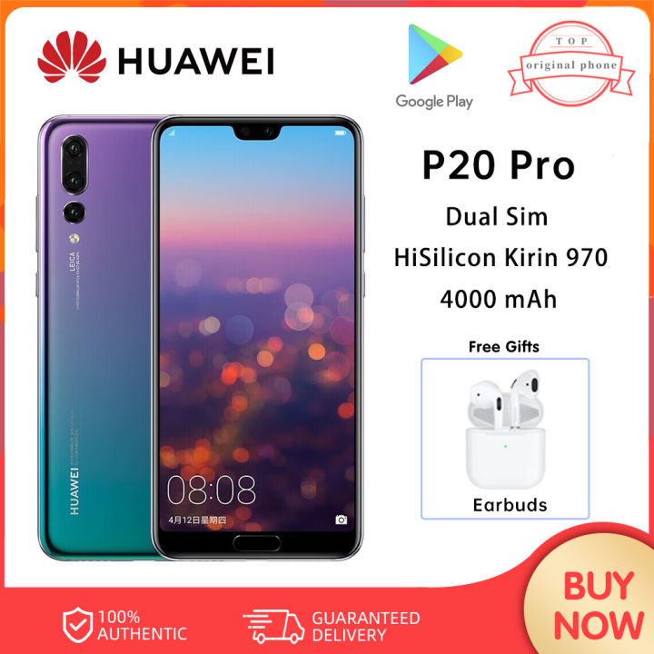 Huawei P20 Pro Smartphone 6GB RAM + 128GB ROM Android 6.1'' Dual Sim NFC Kirin 970 4000mAh ...