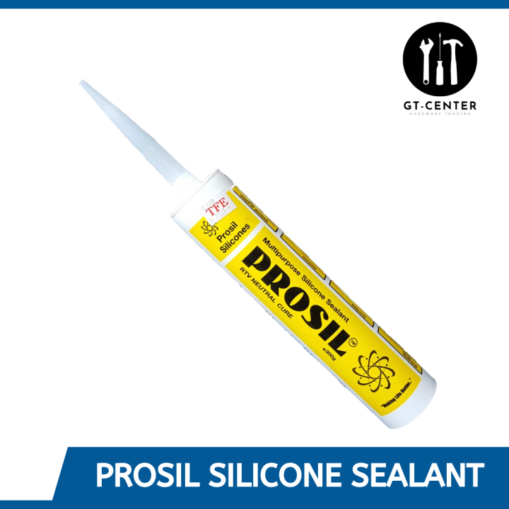 Prosil Silicone Sealant (clear, black, bronze, white) | Lazada PH