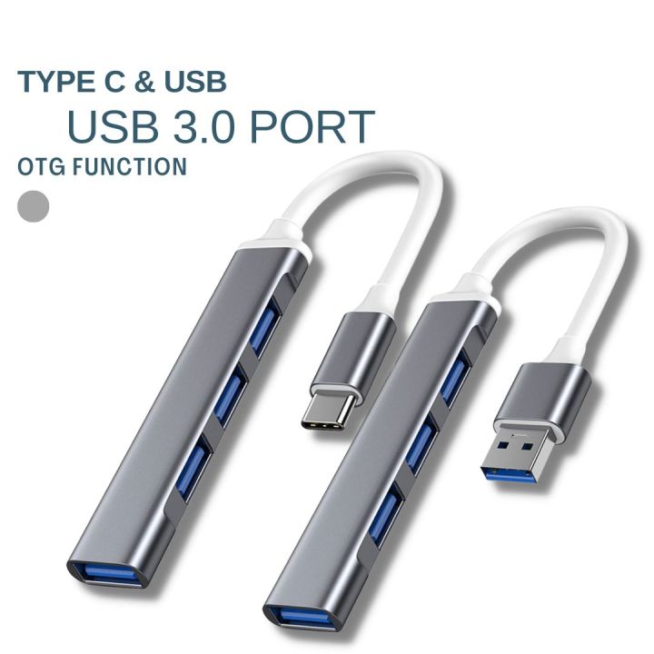 4-in-1 Type C OTG Hub USB Hub - The Ultimate Multi-Port Adapter | Lazada