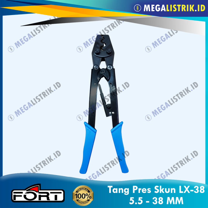 FORT TANG SKUN PRES LX-38 / TANG CRIMPING PRESS KABEL SCUN 5.5 - 38 MM ...