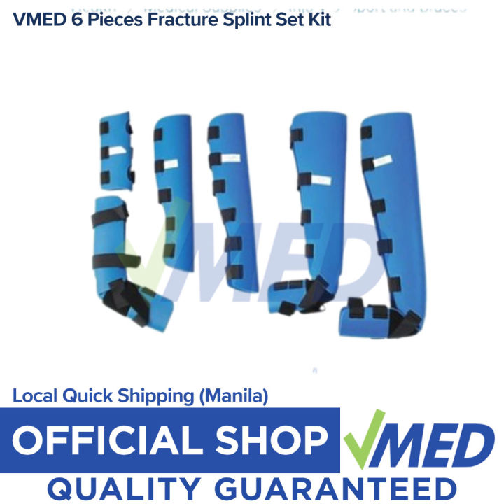 VMED 6 Pieces Fracture Splint Set Kit | Lazada PH