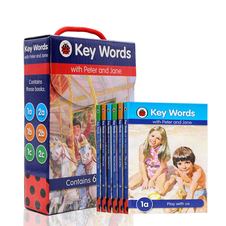 Original genuine English key words 1-6 hardcover children's book sight ...