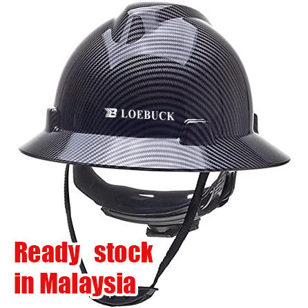 LOEBUCK hard hat safety helmet 6-point ratchet system, men's and women ...