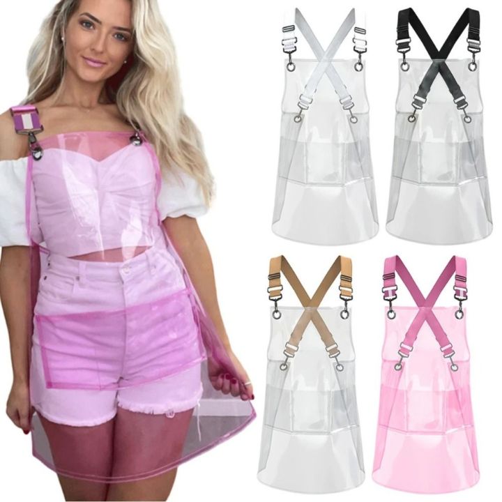 WEIYA น้ำมันหลักฐาน ผ้ากันเปื้อน TPU โปร่งใส กันเพรียง ใช้ซ้ำได้ ...