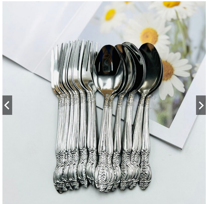 1 DOZEN Stainless Steel Table Spoon OR Fork For Daily Use | Lazada PH