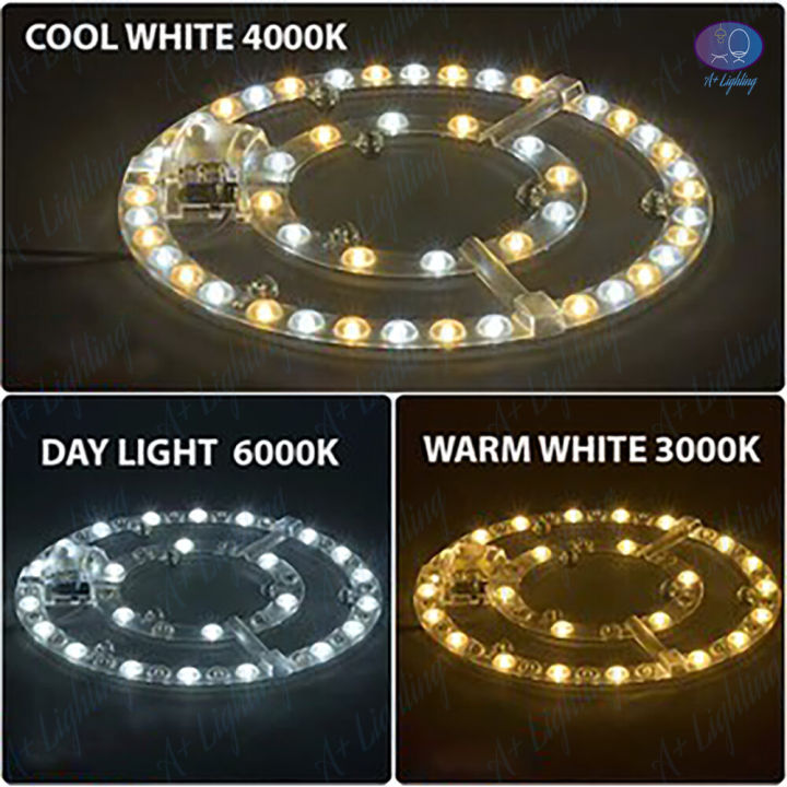 48W/72W ROUND LED MAGNET MODULE LIGHT CIRCULAR TUBE REPLACEMENT ...