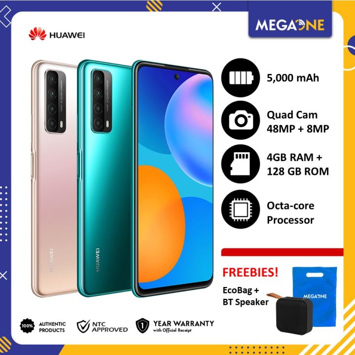 Huawei Y7a 128GB ROM 4GB RAM 6.67" FHD+ Display 48MP AI Quad-Cam ...