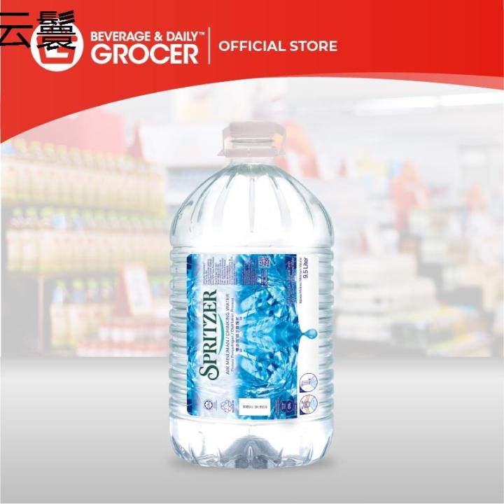 Natural mineral water Spritzer Distilled Drinking Water 2 x 9.5L (14 Bottles) 7 Cartons | Lazada