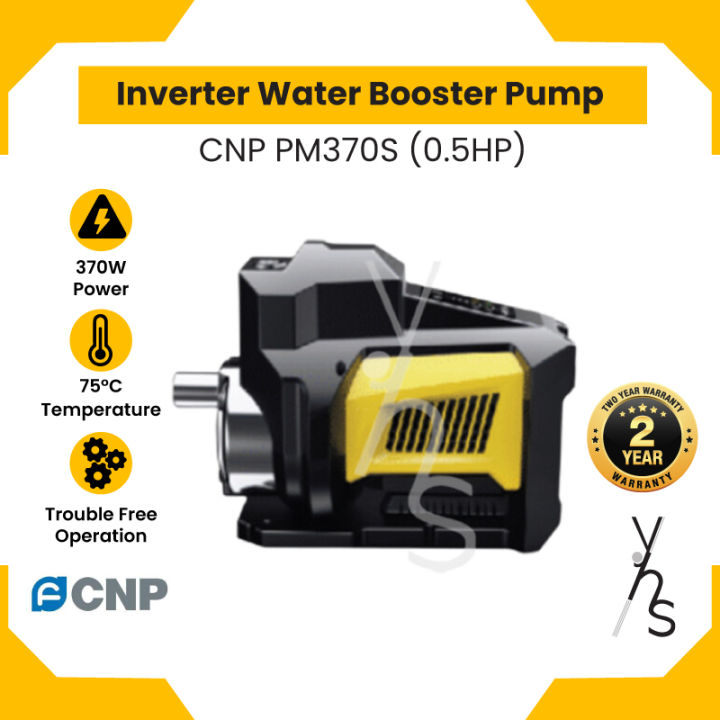 CNP Inverter Adjustable Speed Water Pump PM370S (0.5HP) Pam Air Booster ...