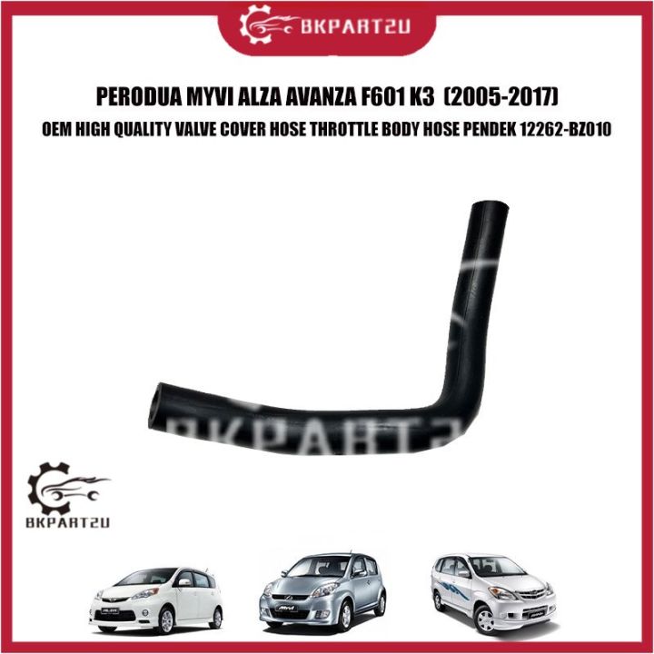 PERODUA MYVI ALZA AVANZA F601 K3 (2005-2017) VALVE COVER HOSE THROTTLE ...