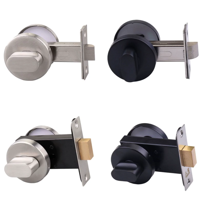 Heavy Type Toilet Partition Lock Stainless Steel Privacy Dead Bolt Door ...