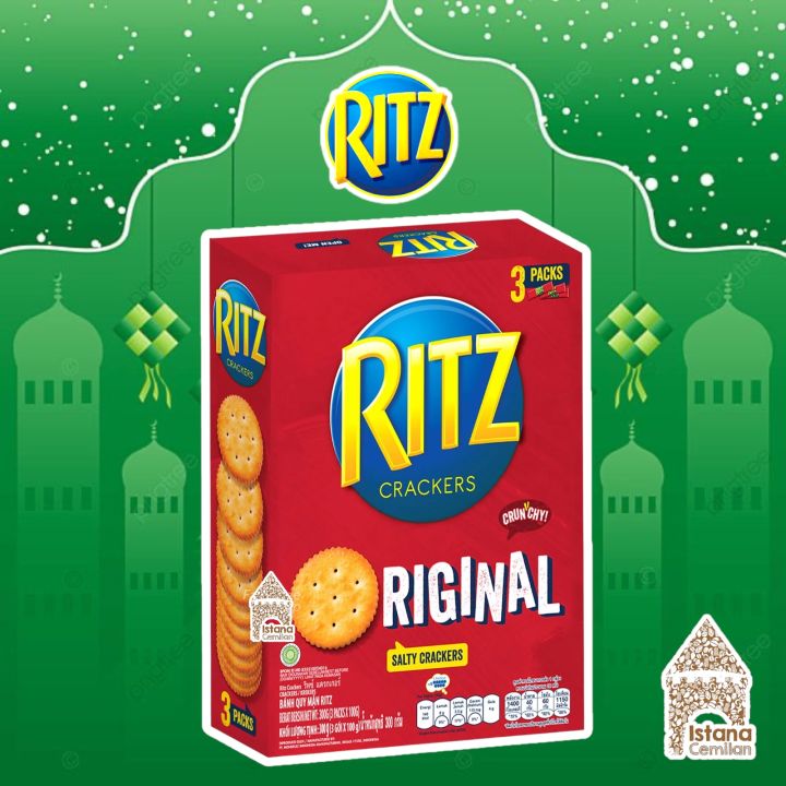 RITZ Biskkuit Original Box 300 Gram Hampers Kue Lebaran Idul Fitri ...