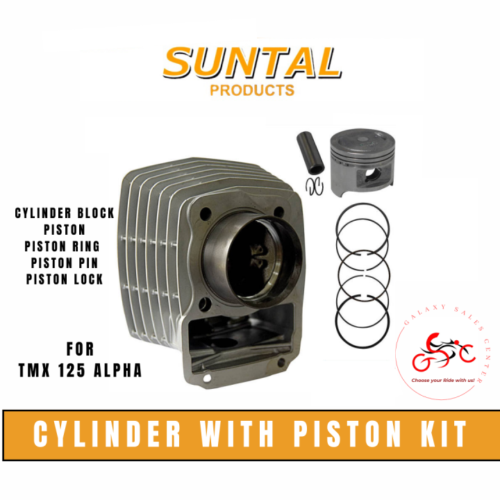 SUNTAL CYLINDER WITH PISTON KIT FOR TMX 125 ALPHA | Lazada PH