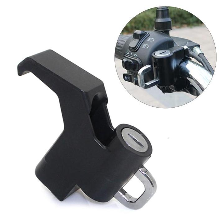 Motorcycle Hat Lock Stainless Steel Motorcycle Helmet Lock Mount Hook ...