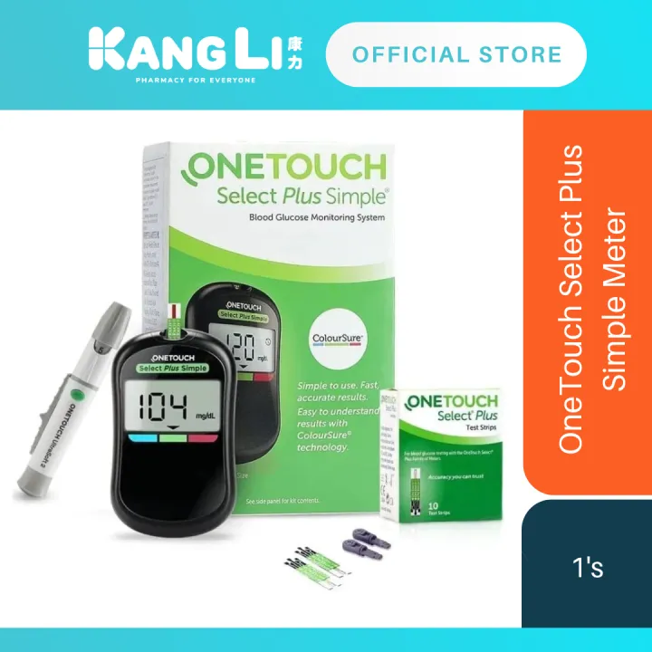 OneTouch Select Plus Simple Meter | Lazada