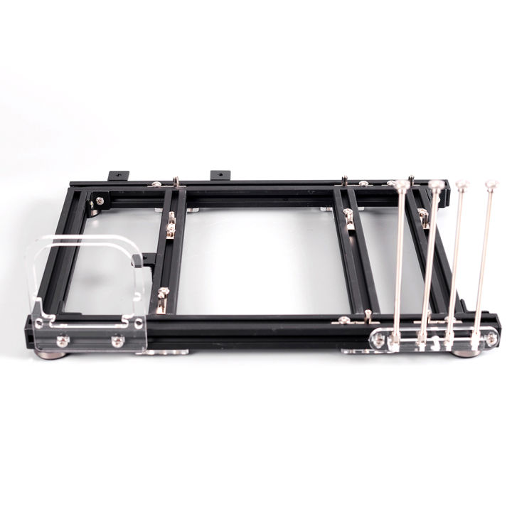 M-ATX MATX ITX Computer Open Air Case Bracket Aluminum DIY Bare Frame ...