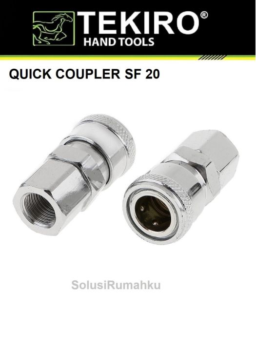 Tekiro Quick Coupler Angin SF20 SF 20 / Nepel Selang Kompresor / Nipel ...