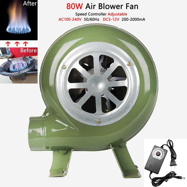 80W Heavy Duty Blower For Kalan Blower With Controller Adjustable AC ...