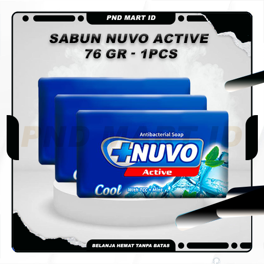 Sabun Batang Nuvo Active Cool | Lazada Indonesia