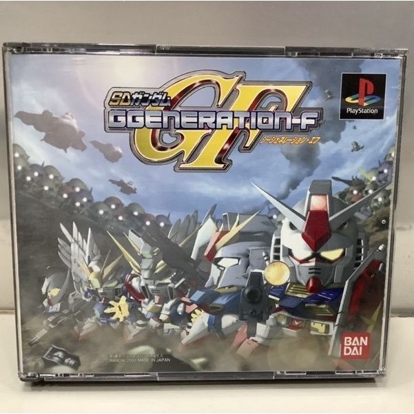 แผ่นแท้ [PS1] SD Gundam G Generation F (Japan) (SLPS-02912~5 | 02900~3 ...