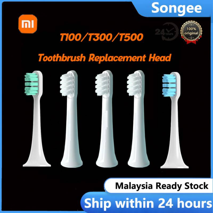 XiaoMI Toothbrush Heads T300 T500 T100 Mijia Mi Electric Toothbrush Sonic Soft Refill Tooth ...