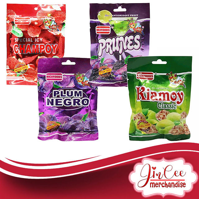 Preserved Fruits (Kiamoy, Prunes, Plum, Champoy) NiceFoods | Lazada PH