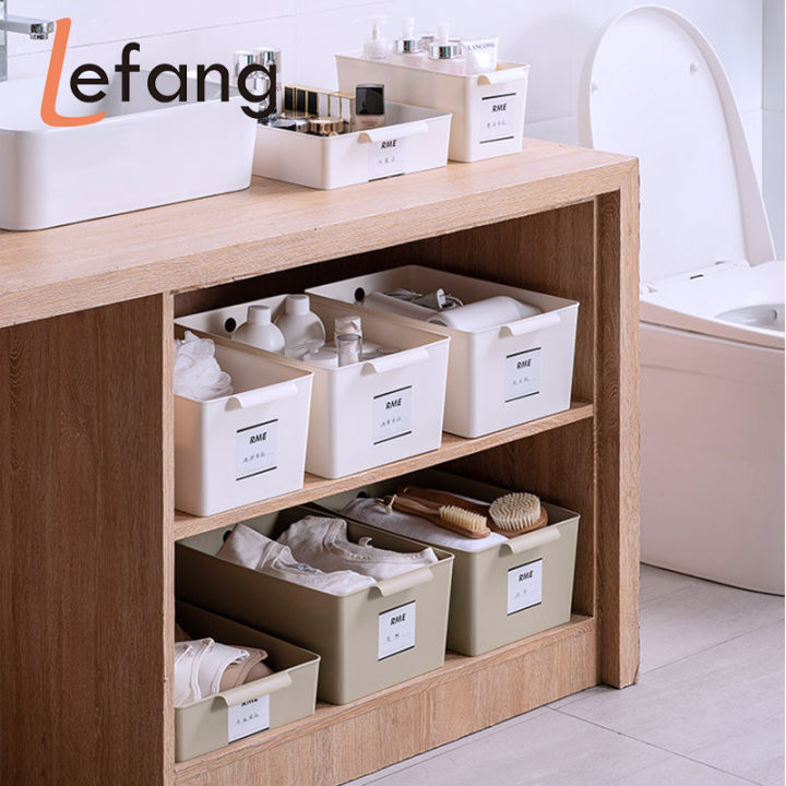 Lefang Storage Bins Plastic Organizers Cabinet Storage Organizer Basket ...