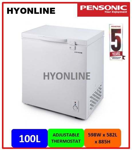 PFZ-113 - PENSONIC 100L FREEZER | PENSONIC 100L PETI SEJUK BEKU (PFZ ...