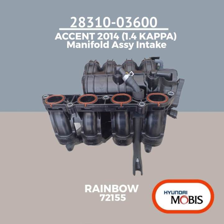 MANIFOLD ASSY- INTAKE 1.4 KAPPA for HYUNDAI Accent'14[Mobis Original ...