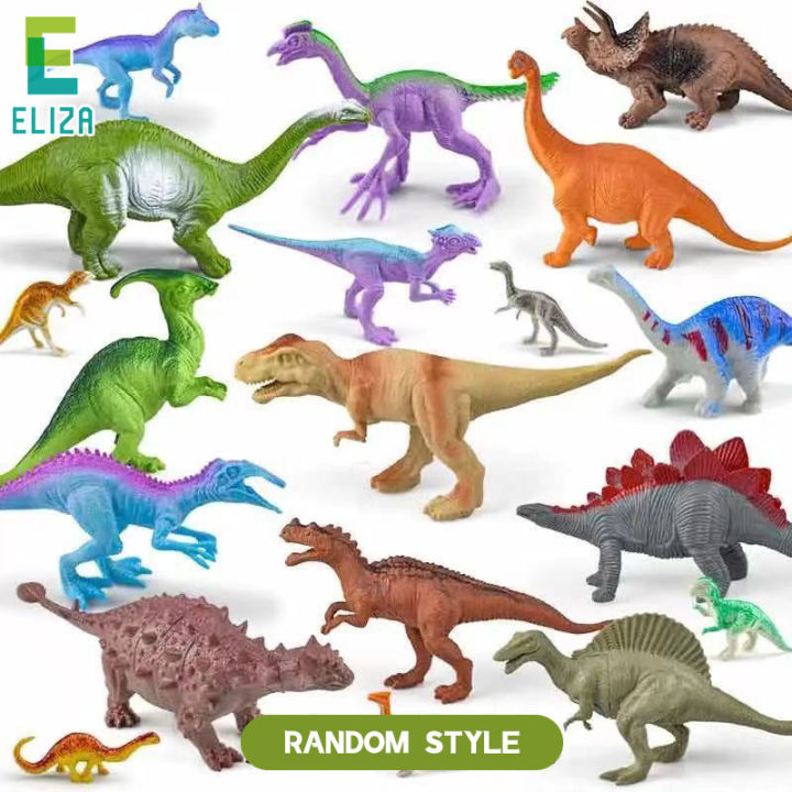 ES Dinosaur World 24 Pack ไดโนเสาร์จำลองขนาดใหญ่ Jurassic World ...