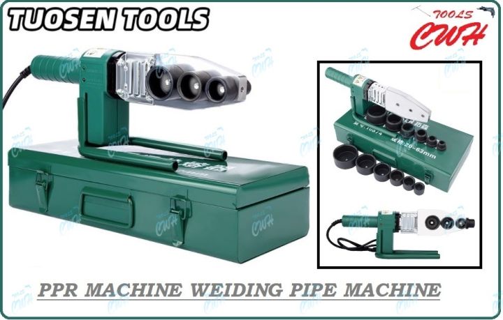 PRC TUOCHI TUOSEN 20-63mm 900W PPR WELDING MACHINE JOINTER JOINING ...