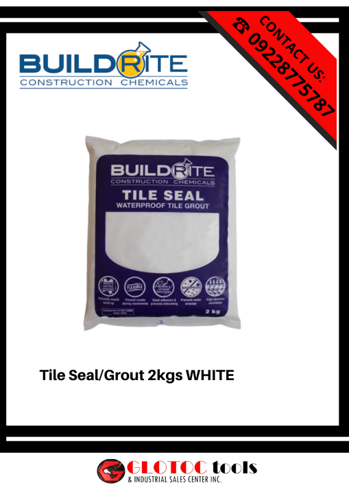 BUILDRITE Tile Seal/Grout 2kgs | Lazada PH