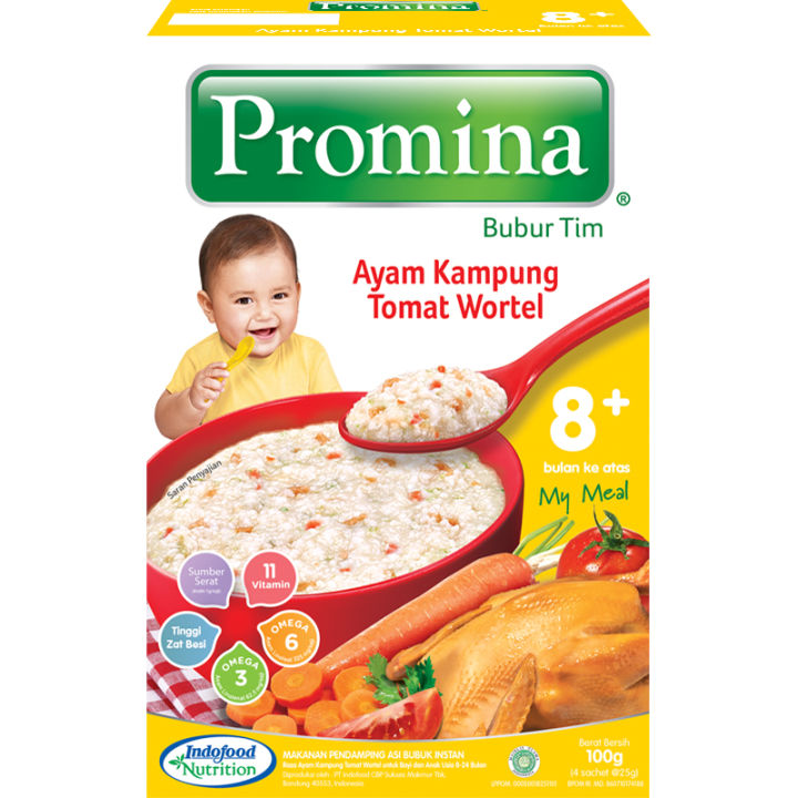 Promina BTI Ayam Kampung Tomat Wortel Box 100 g | Lazada Indonesia
