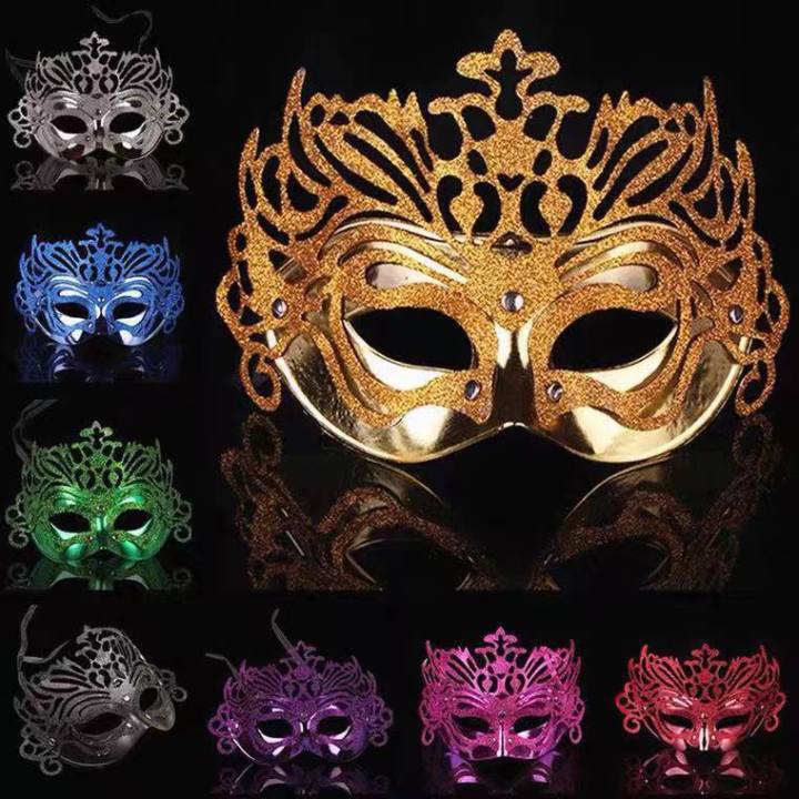 Masquerade Mask for Carnival Halloween Half Face Ball Party Masks ...