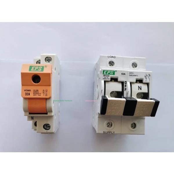 EPS MAIN SWITCH / SWITCH FUSE 32A 1P+N / 63A 1P+N / 63A 3P | Lazada