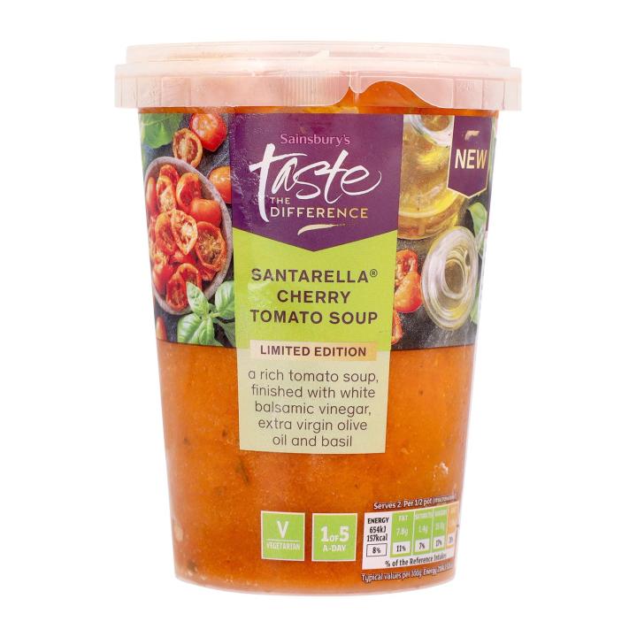 Sainsbury's Taste The Difference Santarella Cherry Tomato Fresh Chilled ...