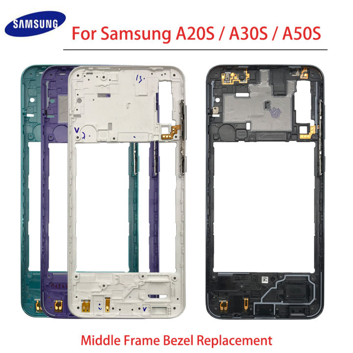 กลางกรอบกลางสำหรับ Samsung Galaxy A20S A207F A30S A307F A50S A507F ...