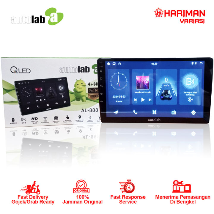 Headunit Android 9 Inch Autolab Hurricane Ram 4/64 Gb Qled | Lazada Indonesia