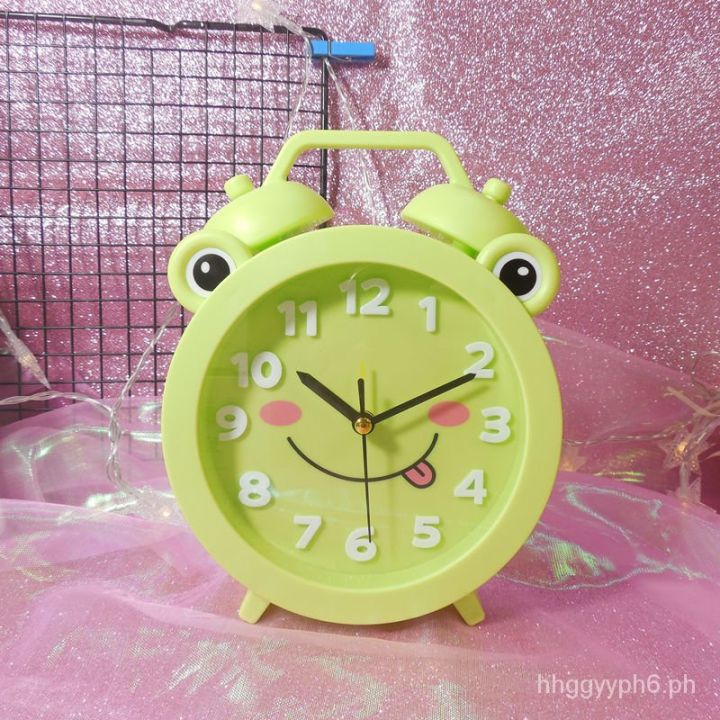 Children's creative alarm clock cartoon cute little frog simple desktop ... Children's creative alarm clock cartoon cute little frog simple desktop ...