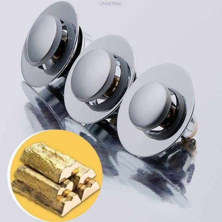 Washbasin Leaking Stopper Wash Basin Basin Drain Pipe Pop-Up Core Push ...