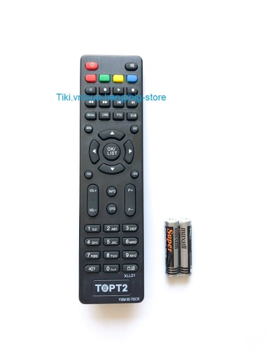 Top T2 ground TV receiver remote control | Lazada PH