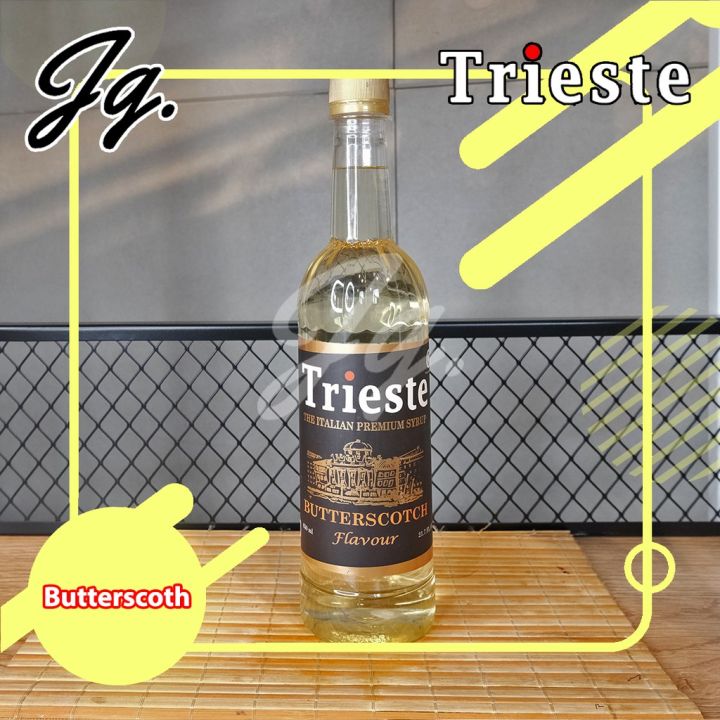 Trieste Syrup Butterscotch 650 ml - Trieste Sirup Butterscotch | Lazada ...