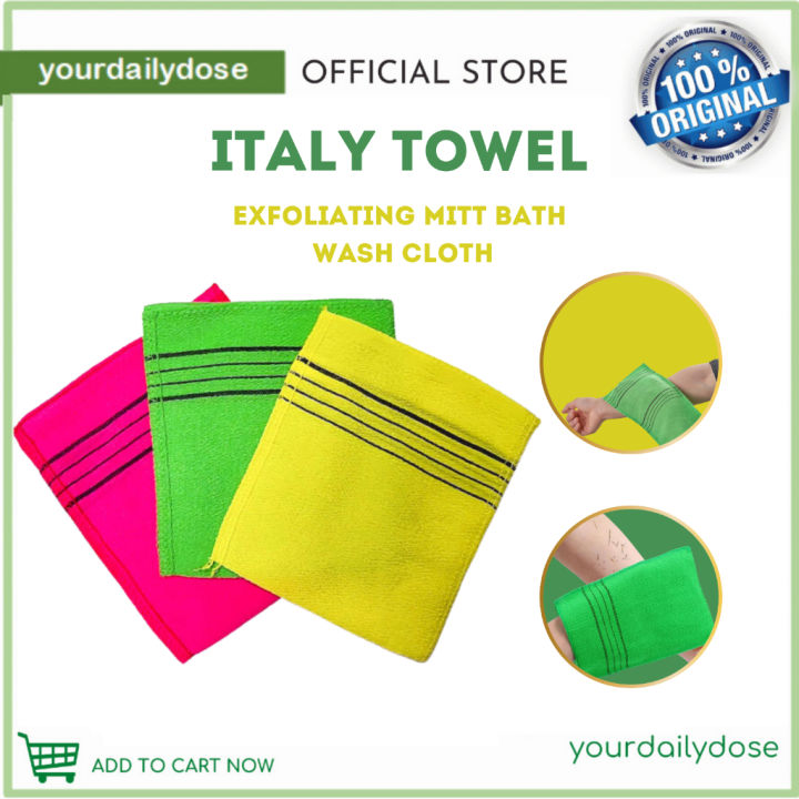 ITALY TOWEL body scrub | Lazada PH