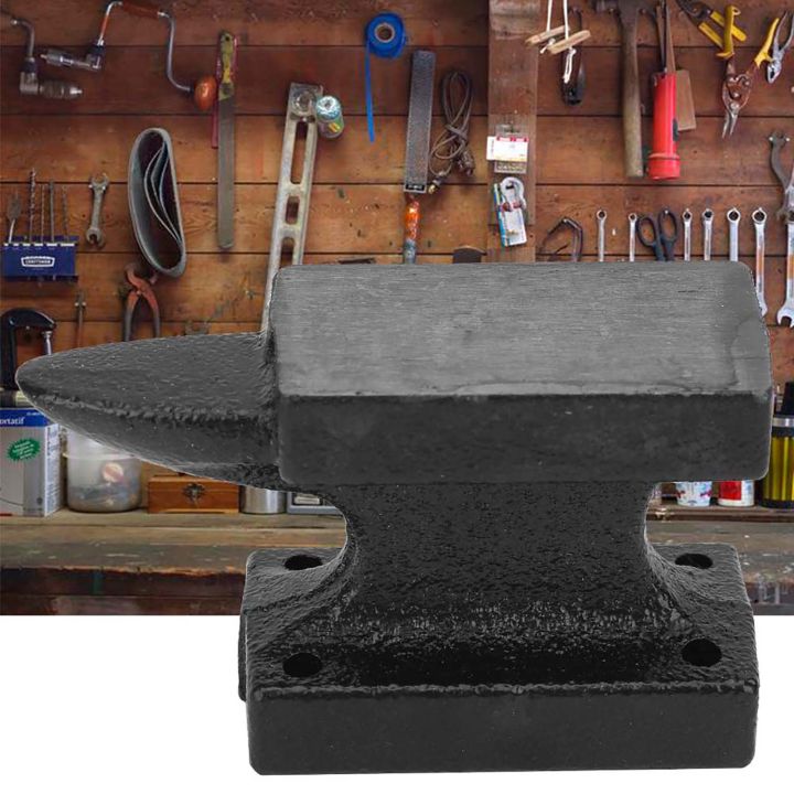 Blacksmith Anvil Portable Cast Iron Anvil Stable Workbench Blacksmith ...