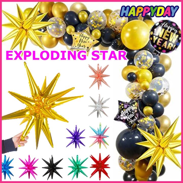22inch Exploding Star Foil Balloon Party Balloons 1280xx | Lazada PH
