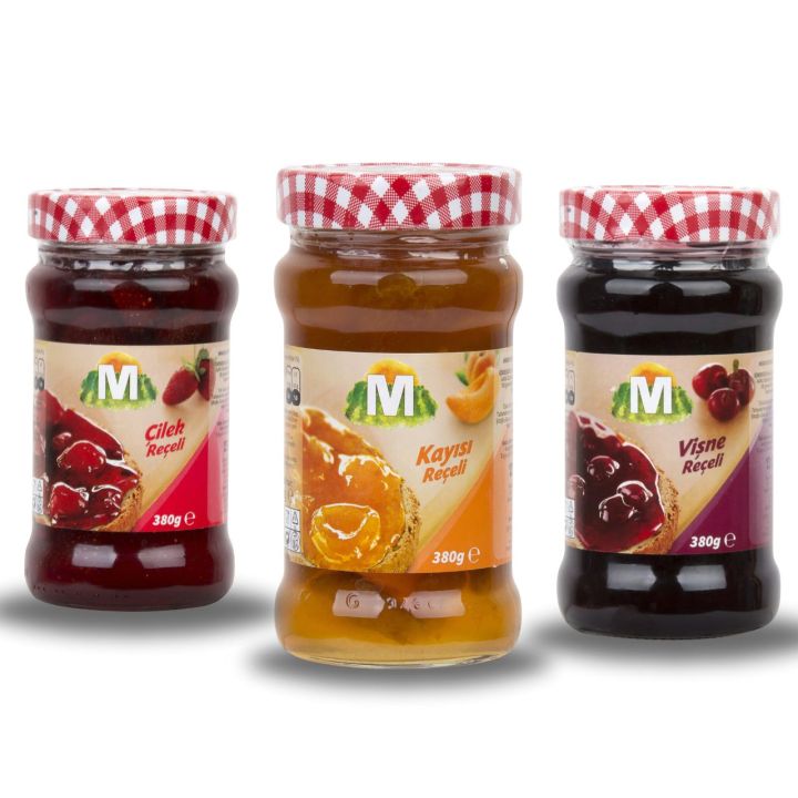 Strawberry/cherry/Apricot Turkish Jams (380g) | Lazada PH
