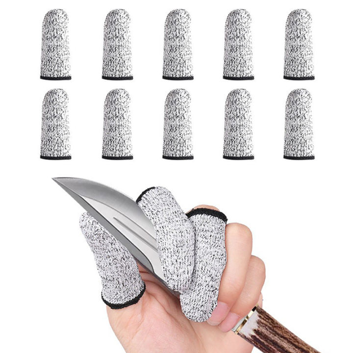 Fantic 10pcs Cut Resistant Finger Cots Finger Sleeve Protectors ...
